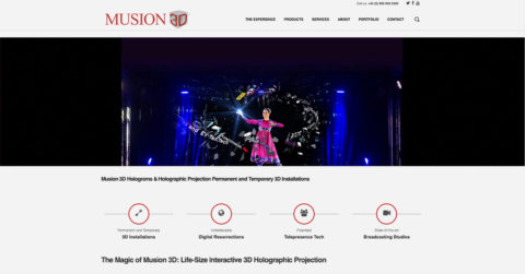 Musion 3D - The Virtual Events Group