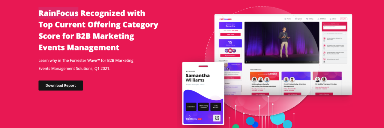 RainFocus - The Virtual Events Group