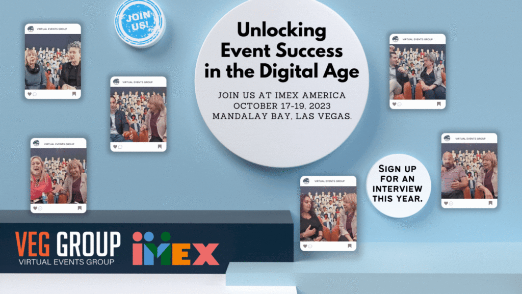 The AI Report, Meet us at IMEX - The Virtual Events Group